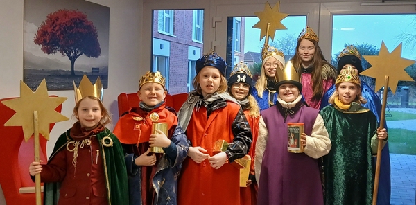 Sternsinger brachten Segen ins Haus